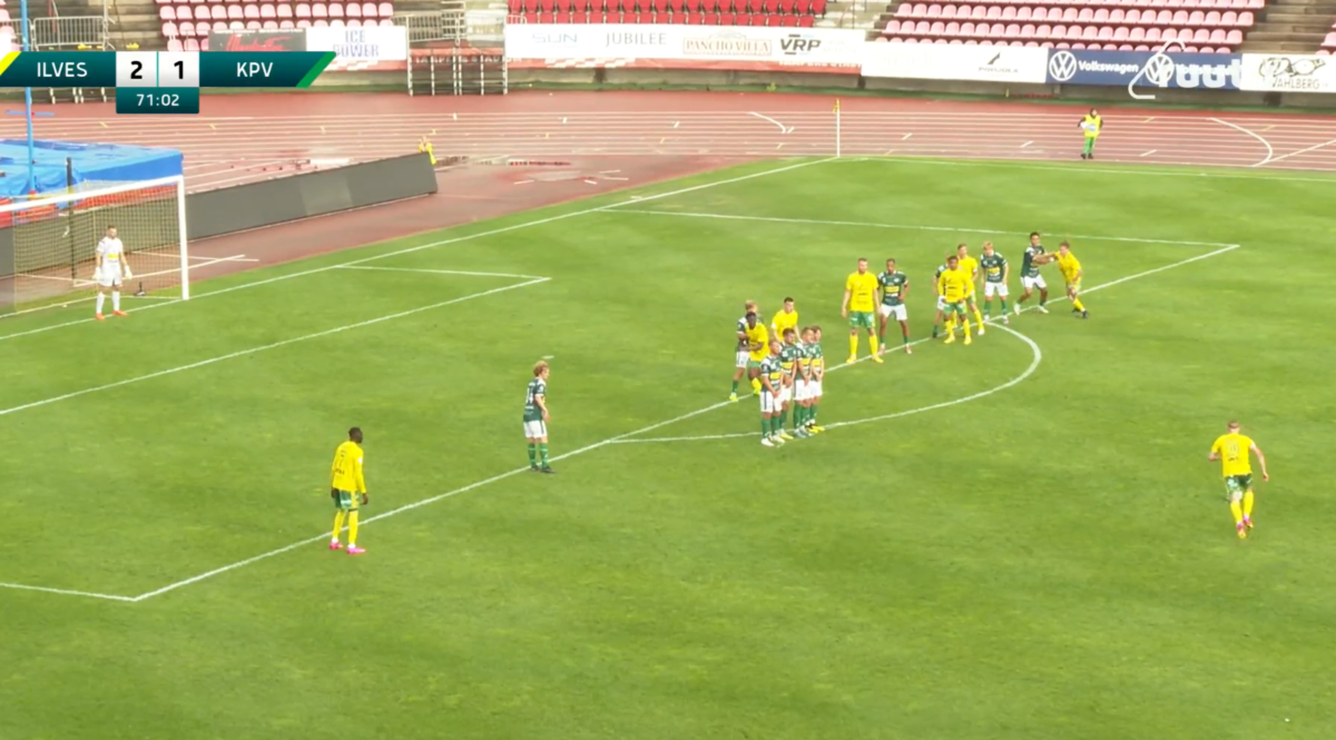 Video: Ilveksen Santeri Haarala painoi komean vaparimaalin KPV:n verkkoon