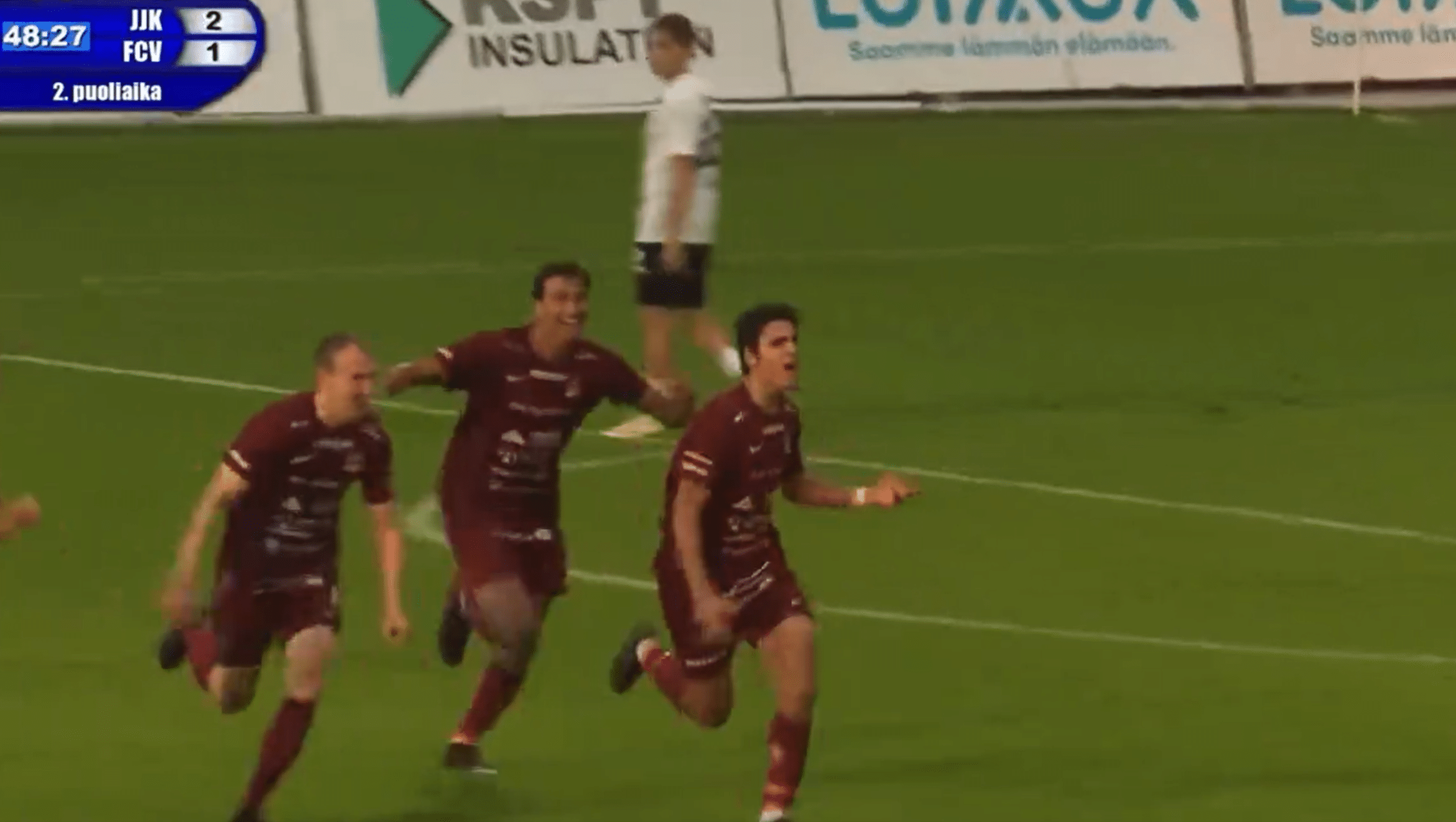 Video: Loistelias suoritus – JJK:n Sherman Osso viimeisteli kauniin ...